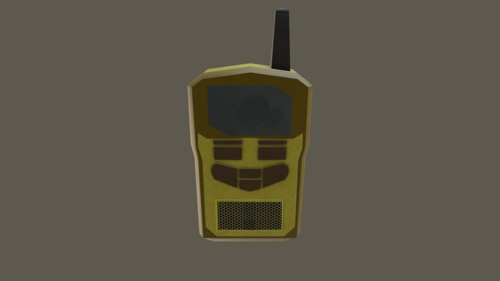 Highwater Radio, Matt's Version - 3D model by Matt Bodner (@liphttam1 ...