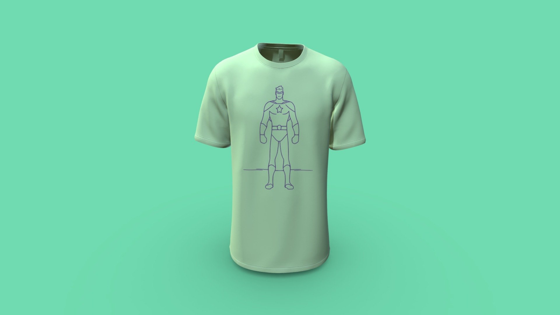 3D Style Tees - Buy Royalty Free 3D model by Wearable3D [fdd29c7 ...