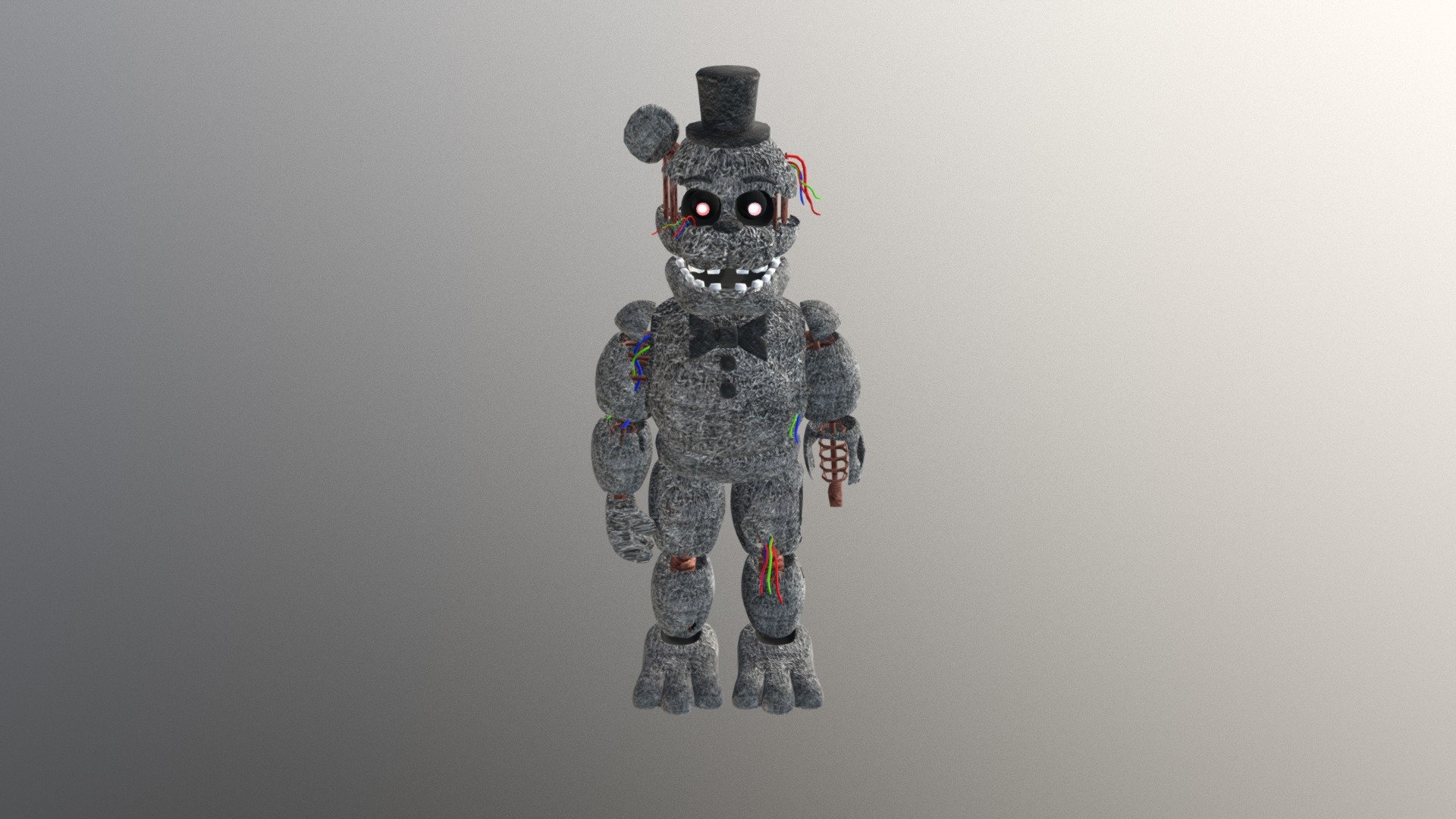 Rusted Freddy - Download Free 3D model by Maxtheepiccool [fdd4b71 ...