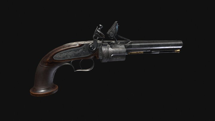 Flintlock 3D models - Sketchfab