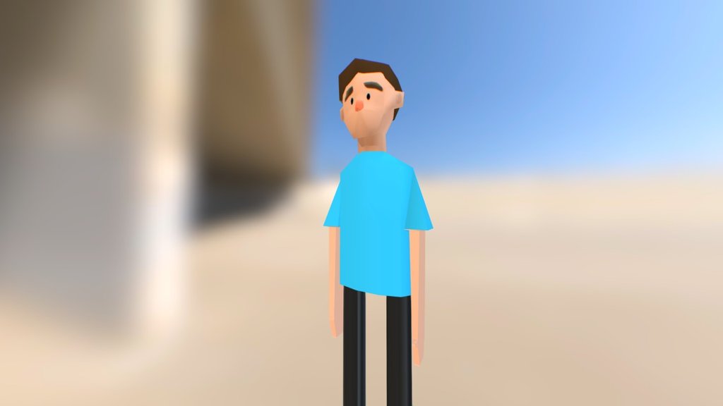 Easy Boy - 3D model by andreamaestri [fdd5a65] - Sketchfab