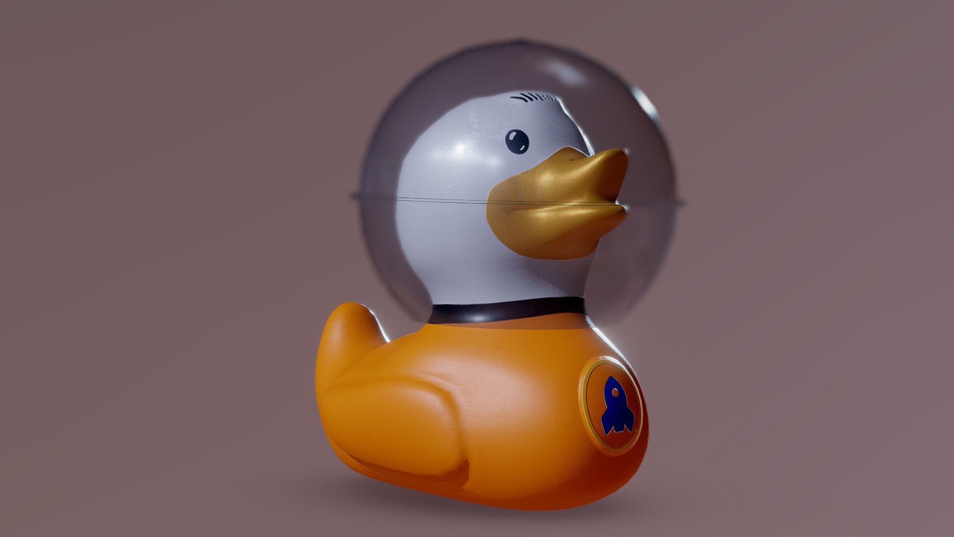 Space Ducky - 3D model by pxkiwi [fdd68aa] - Sketchfab