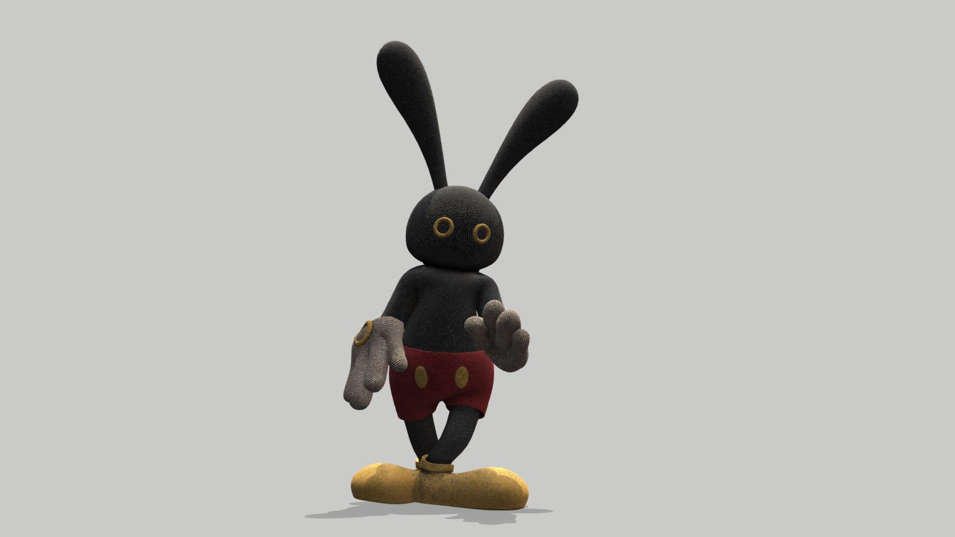 Rabbit Puppet - 3D model by Ste_arde (@stefanoardemagni) [fdd6933 ...