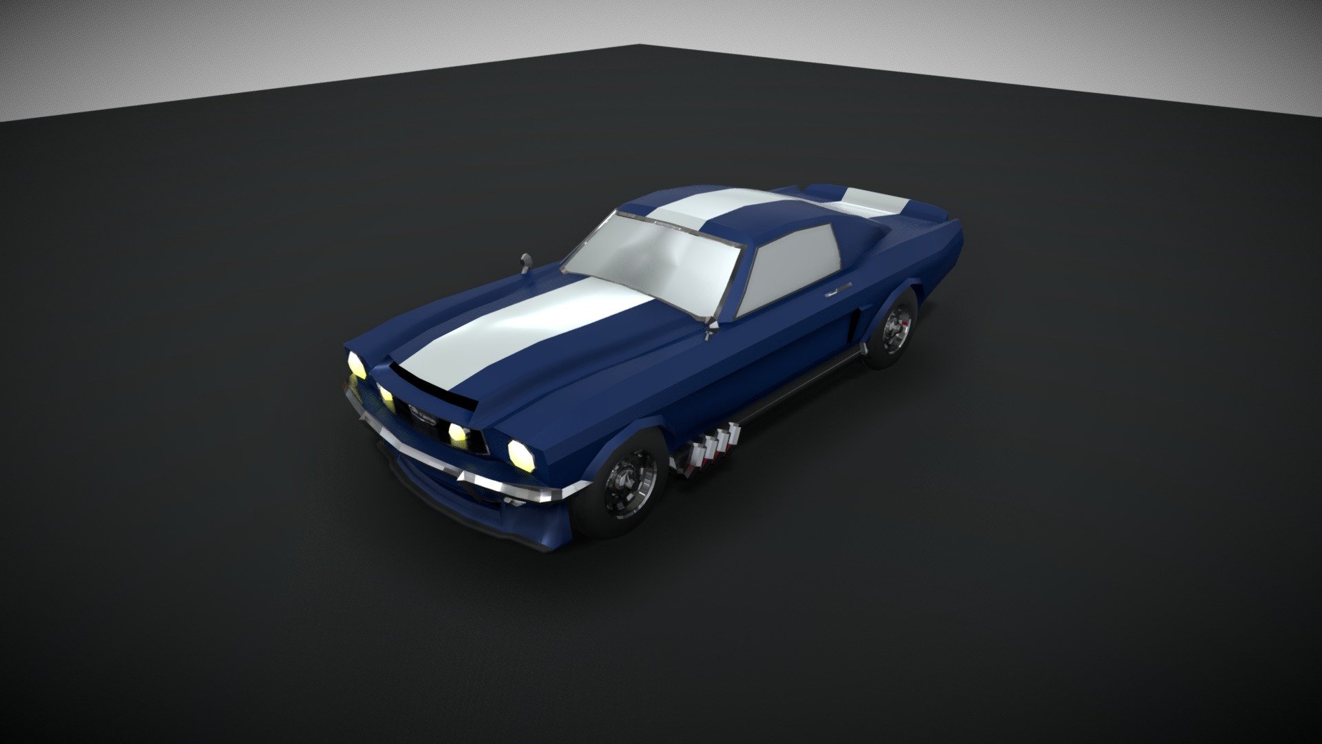Ford Mustang(for Sf) - Download Free 3D model by Darkkostas25 [fdd7662 ...