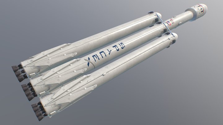 Spacex 3D models - Sketchfab