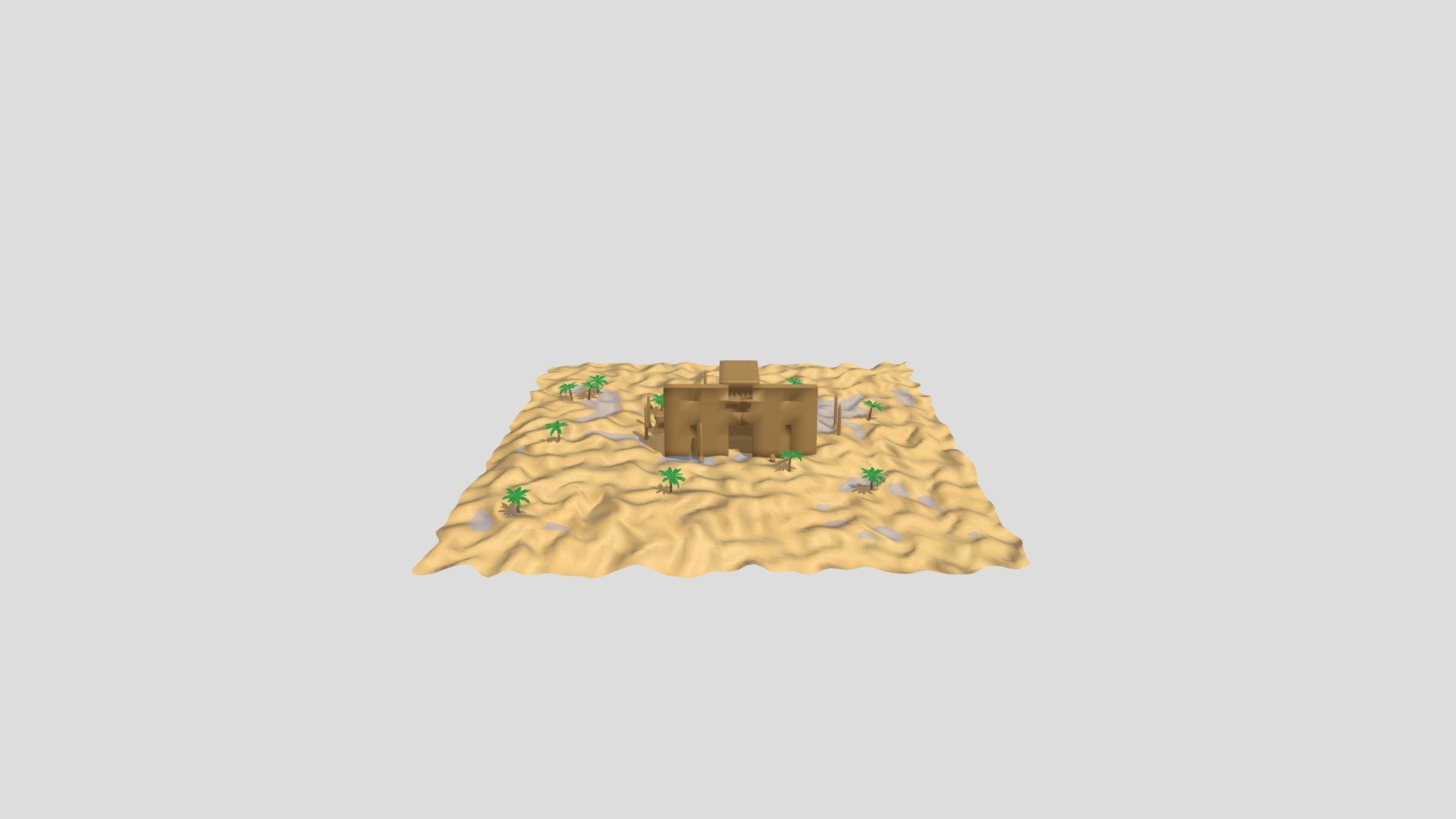 Desert Diorama - Download Free 3D model by Ceat [fdd9c57] - Sketchfab