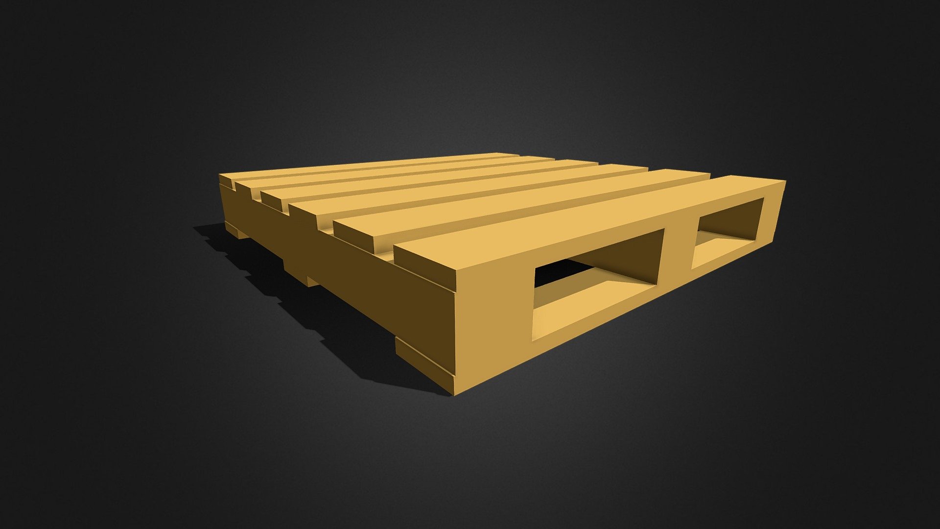 Flat Pallet - Download Free 3D model by FRH4D [fddc5a8] - Sketchfab