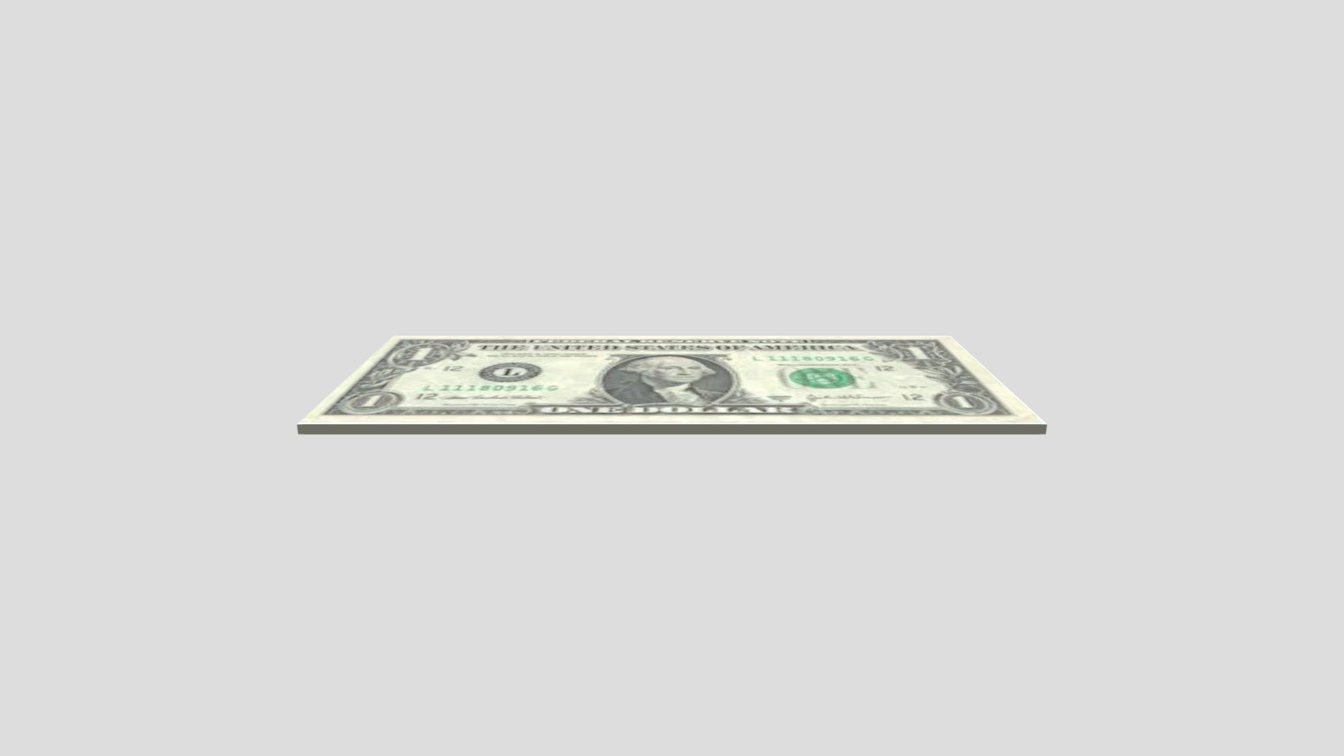 DollarBill - 3D model by rocketslide2 [fddf79a] - Sketchfab
