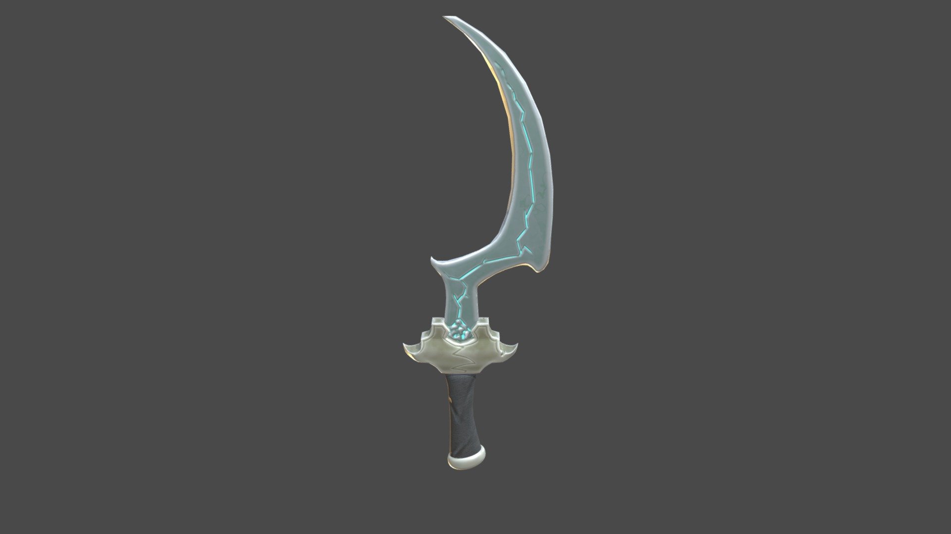 Lightning Sickle - 3D model by ori.imw [fde0795] - Sketchfab
