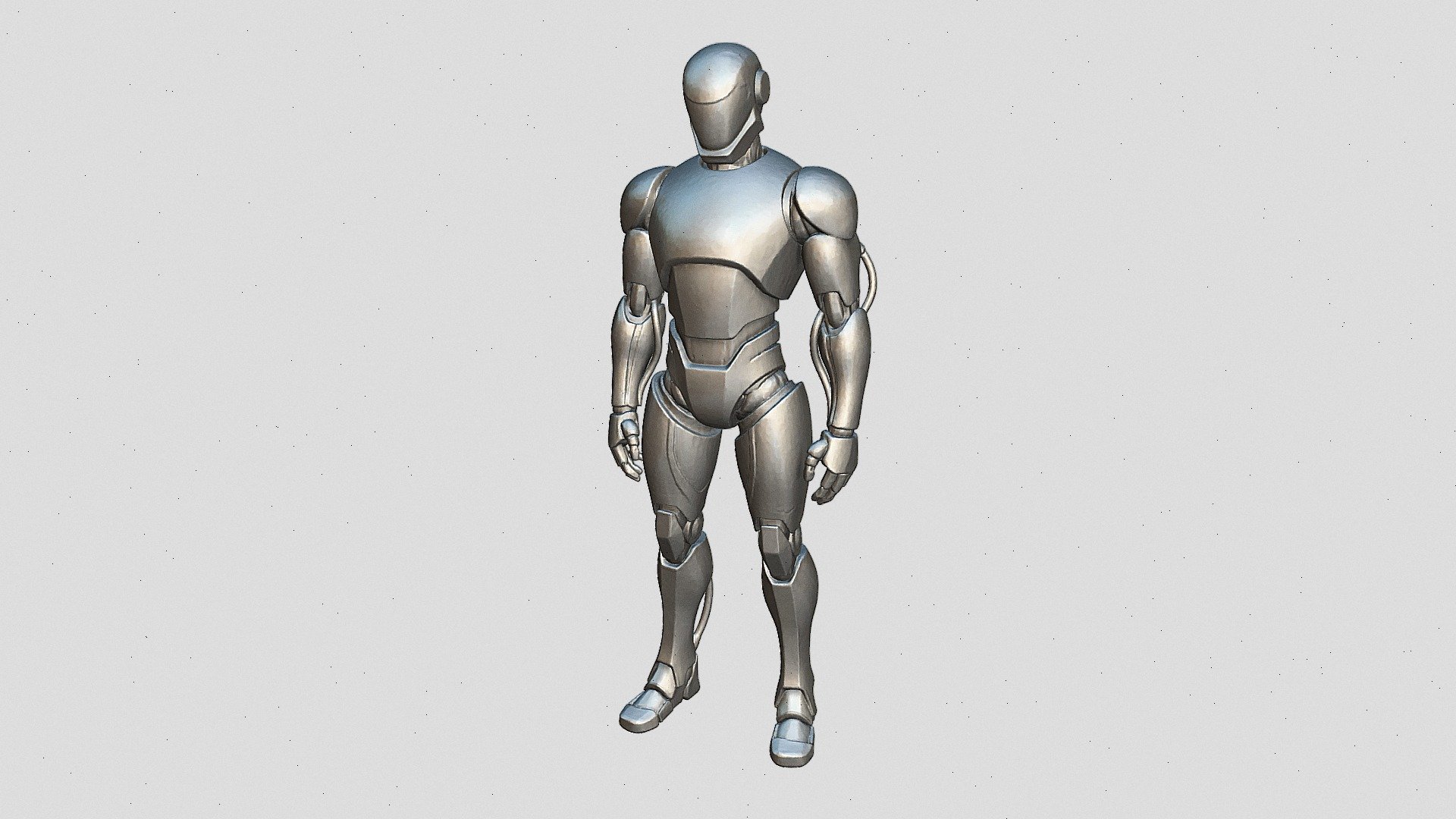 Bravix Humanoid Prototype - 3D model by himanshuragtah1 [fde07fe] - Sketchfab
