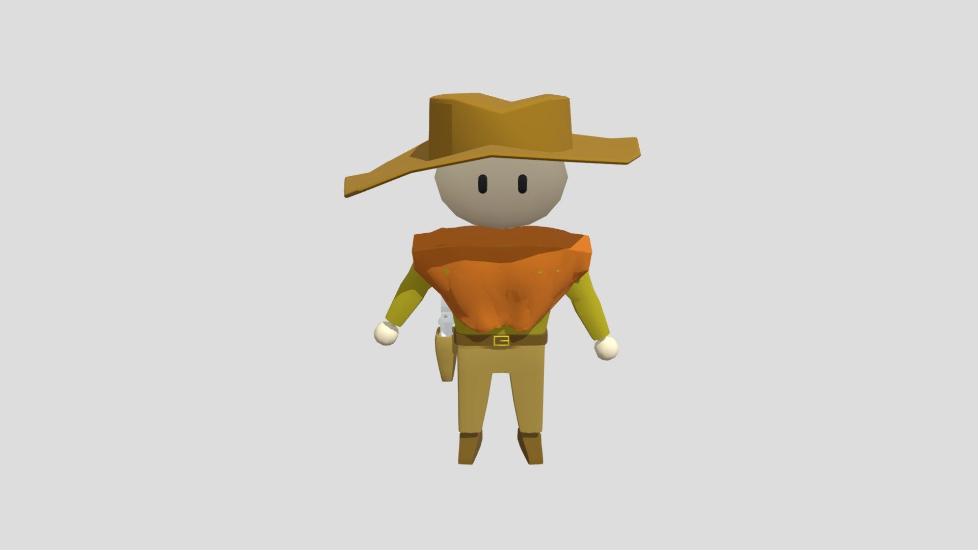 Cowboy - 3D model by Taquila [fde0bbb] - Sketchfab