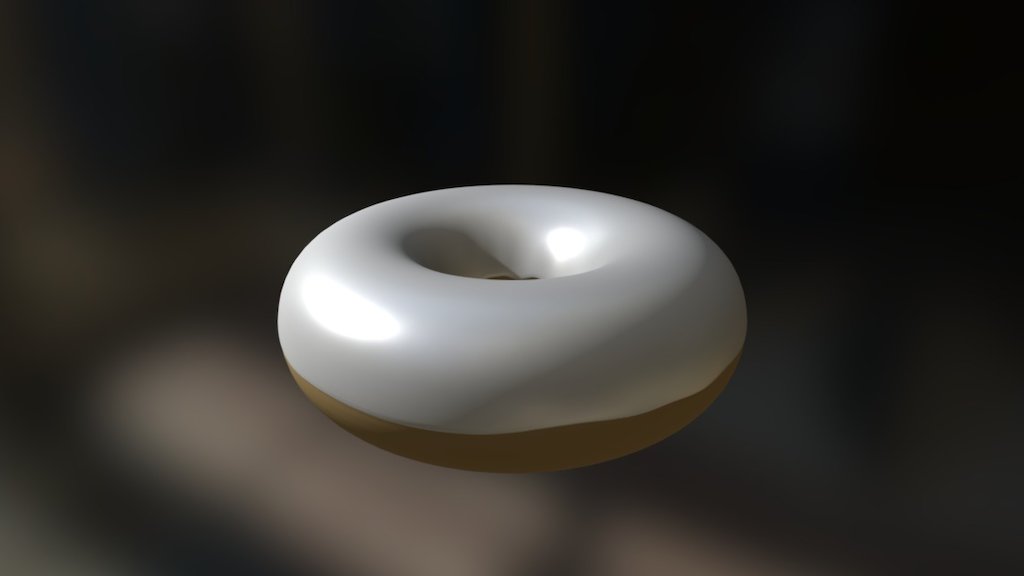Simple Doughnut - Download Free 3D model by winterthewusky [fde0efa ...
