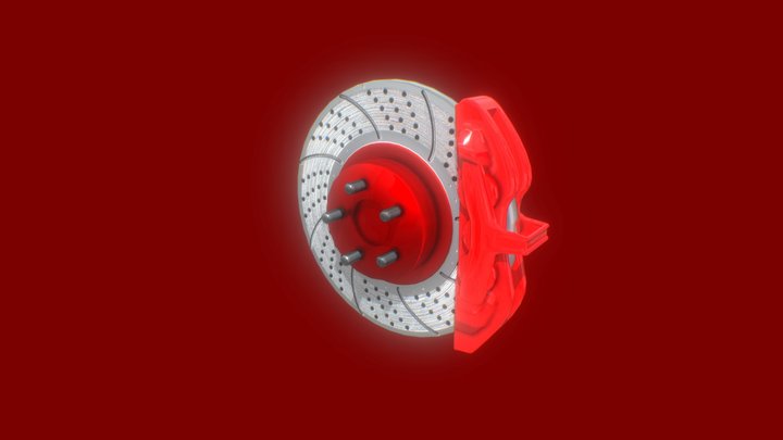 Brake-disc 3D models - Sketchfab