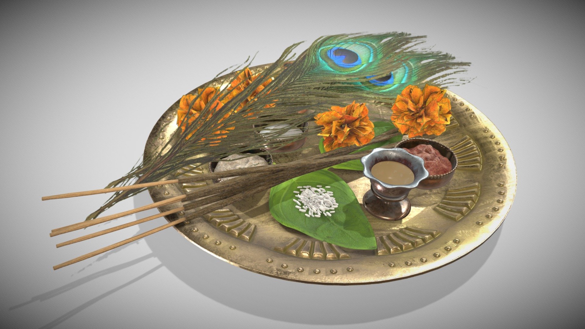 Puja Offer - Buy Royalty Free 3D model by Francesco Coldesina ...