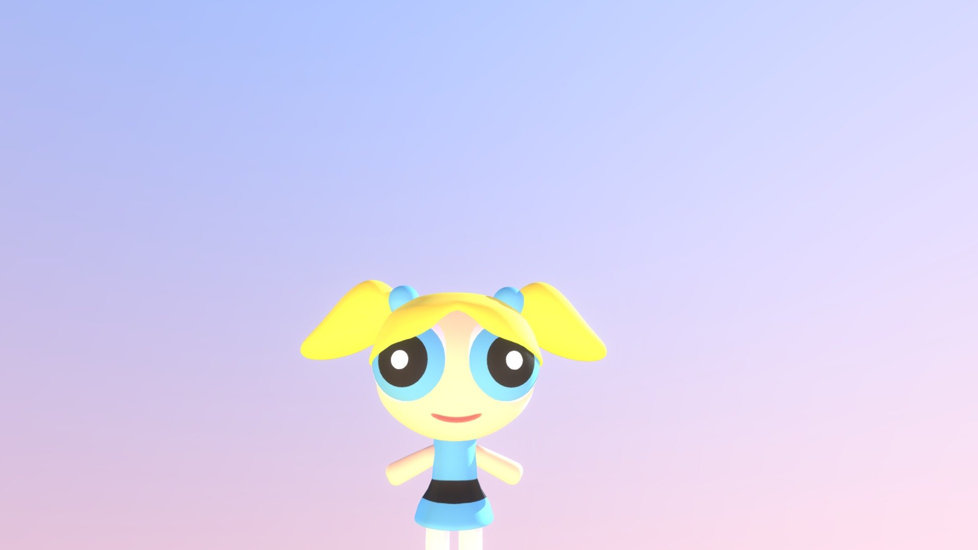 Powerpuff Girls Bubbles - Download Free 3D model by Laura96 [fde6dba ...