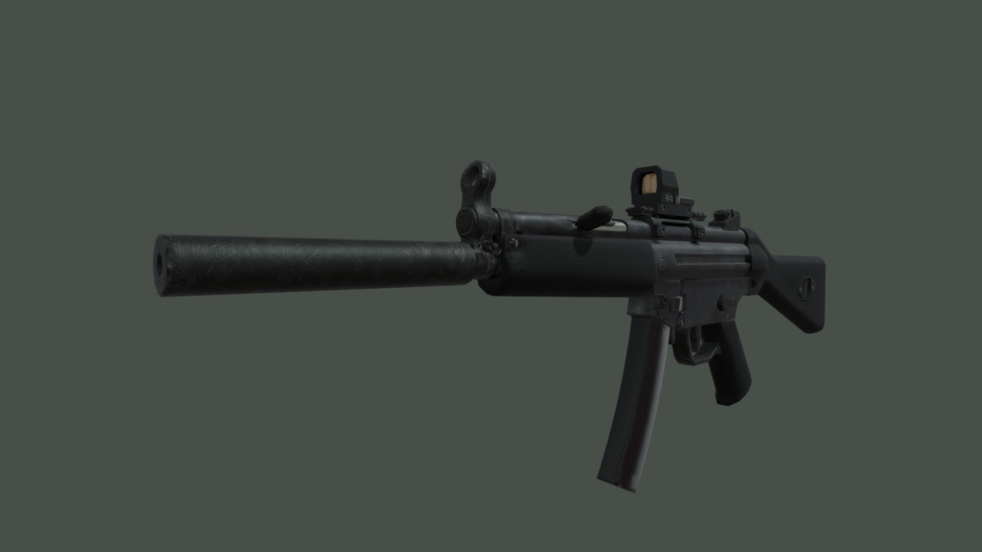 MP5 - Buy Royalty Free 3D model by BradleyLewis [fde750a] - Sketchfab Store