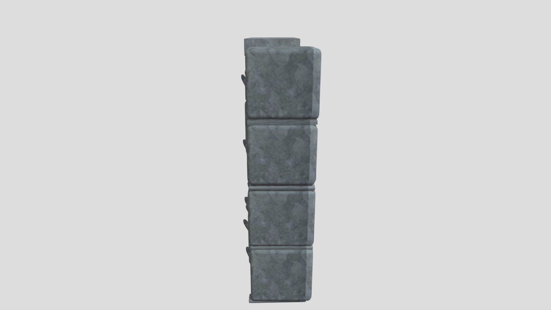 Asset one blocks of concrete - Download Free 3D model by chagan71 ...