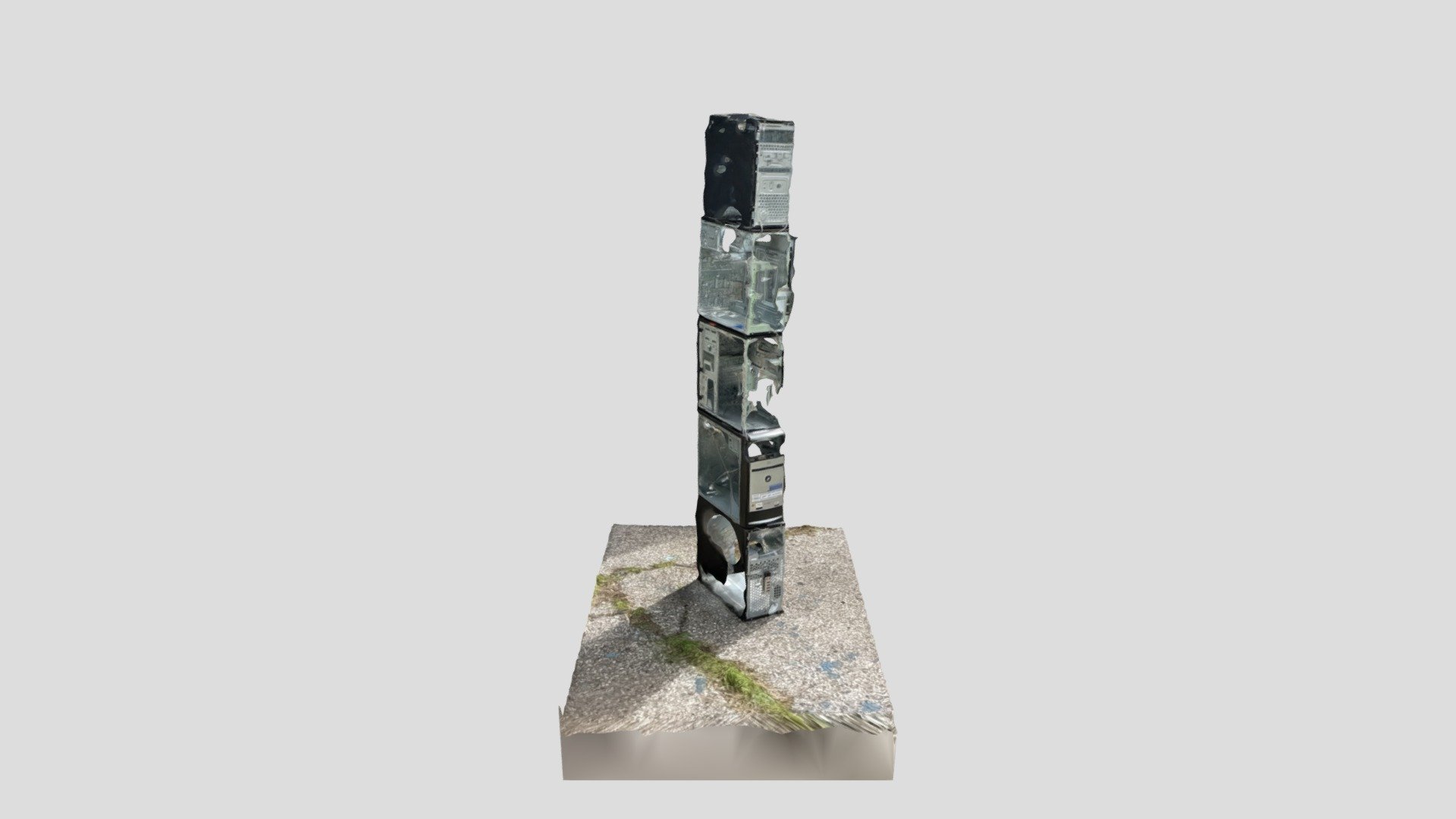 CPU Tower 08 - Download Free 3D model by leihouse [fde7818] - Sketchfab