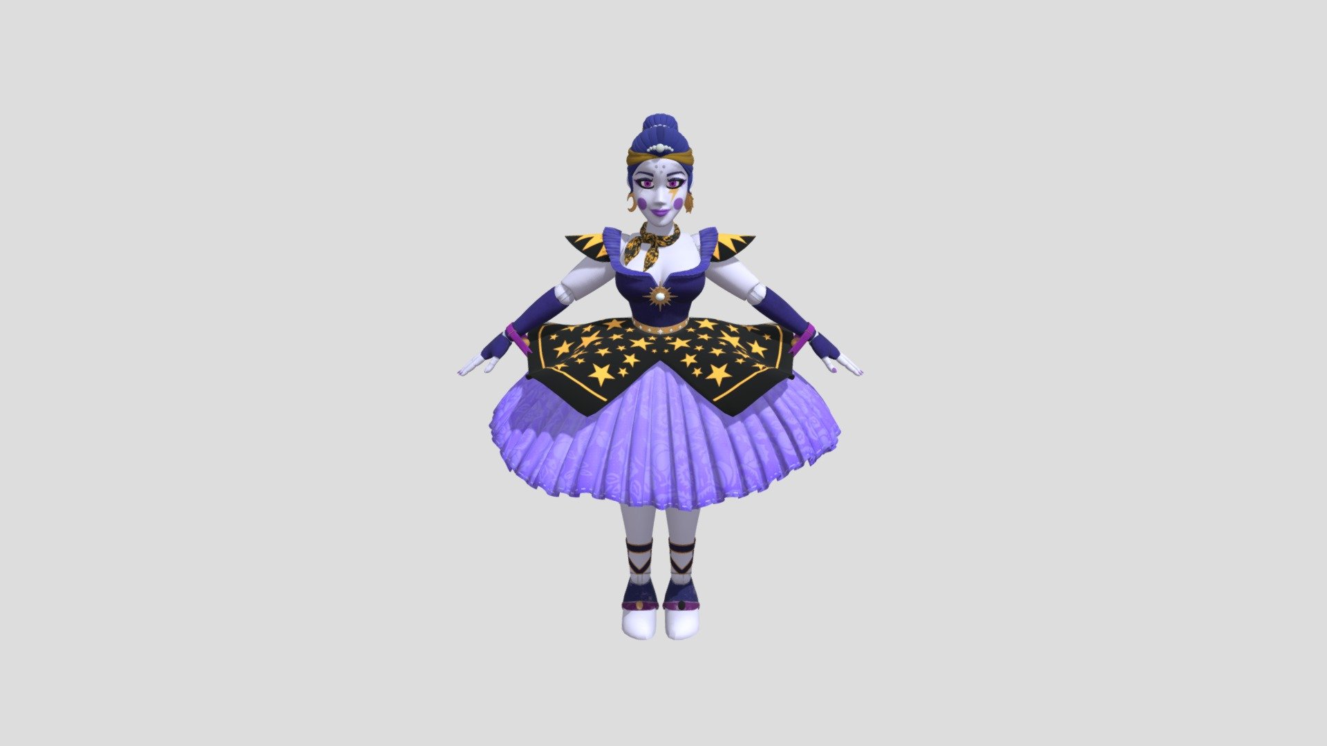 Glamrock_ Ballora2-2 - Download Free 3D model by Gh4xt3r [fde81ac ...