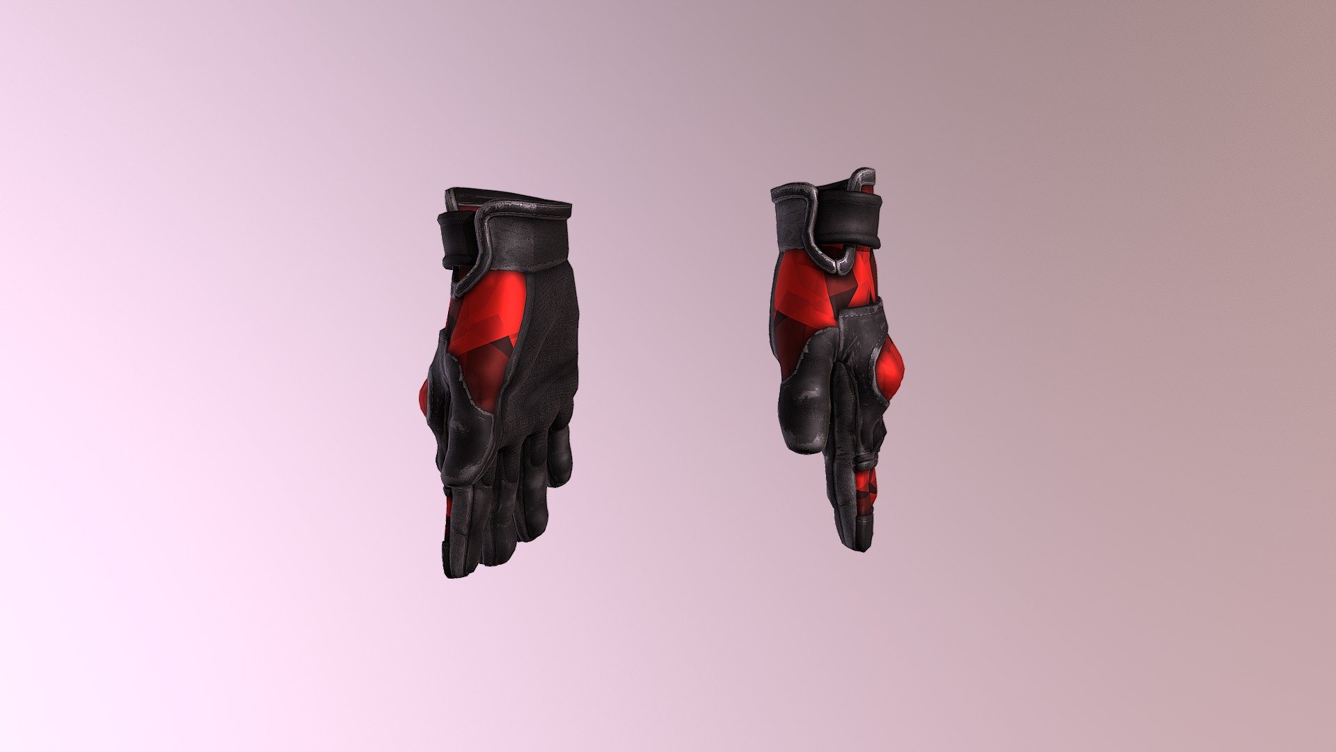 CT Gloves - Red Geo - 3D model by vdhun94 [fde835d] - Sketchfab