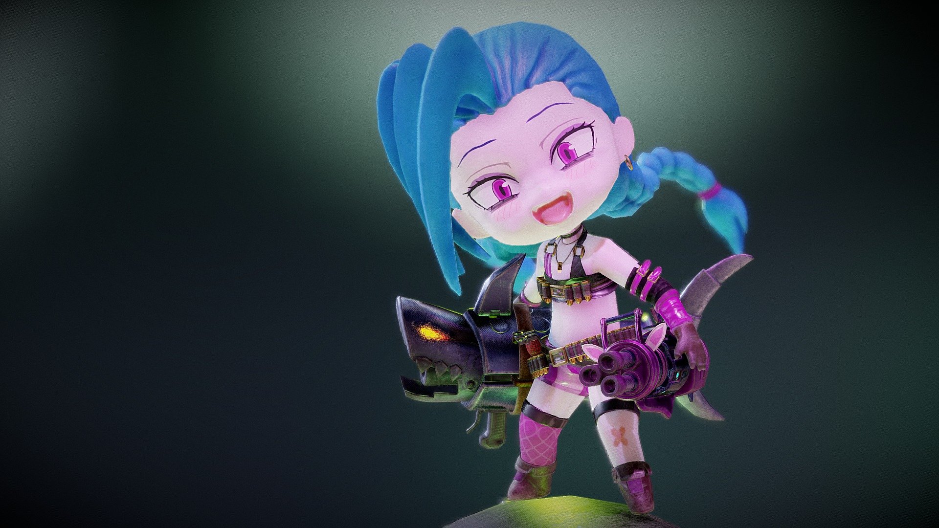 jinx_ - 3D model by dlwjdtjd111 [fdec1df] - Sketchfab