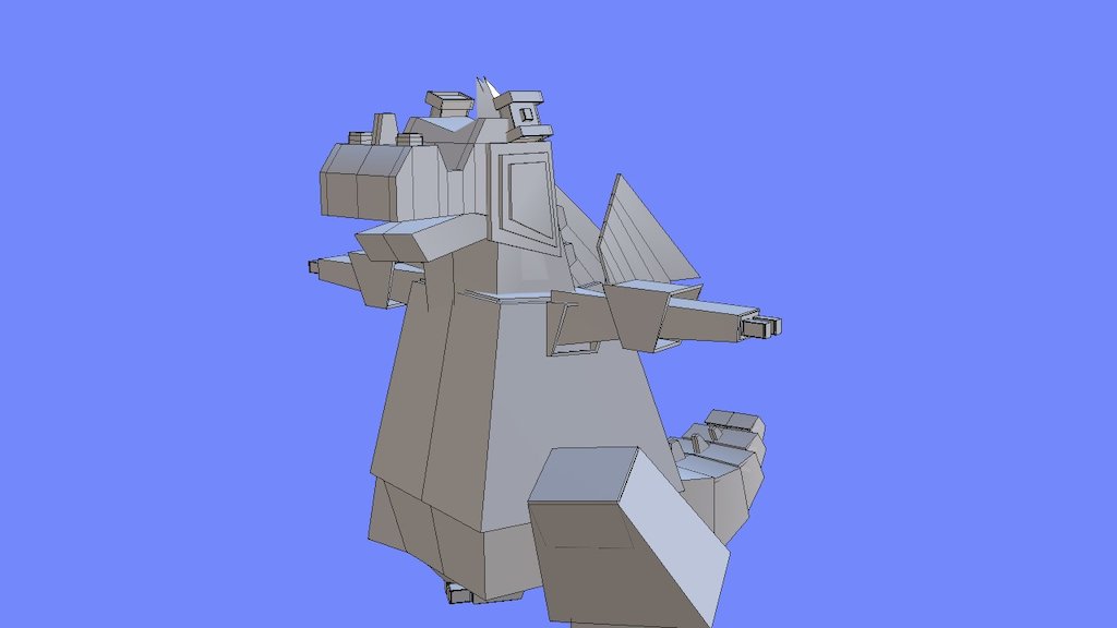 Box Dragon Model - 3D model by tmayhew [fdee3d1] - Sketchfab