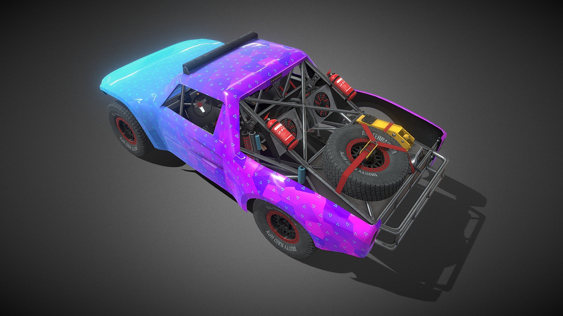 Trophy Truck (Optimized) - Buy Royalty Free 3D model by Yurii Chumak ...