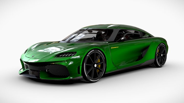 Supercar 3D models - Sketchfab