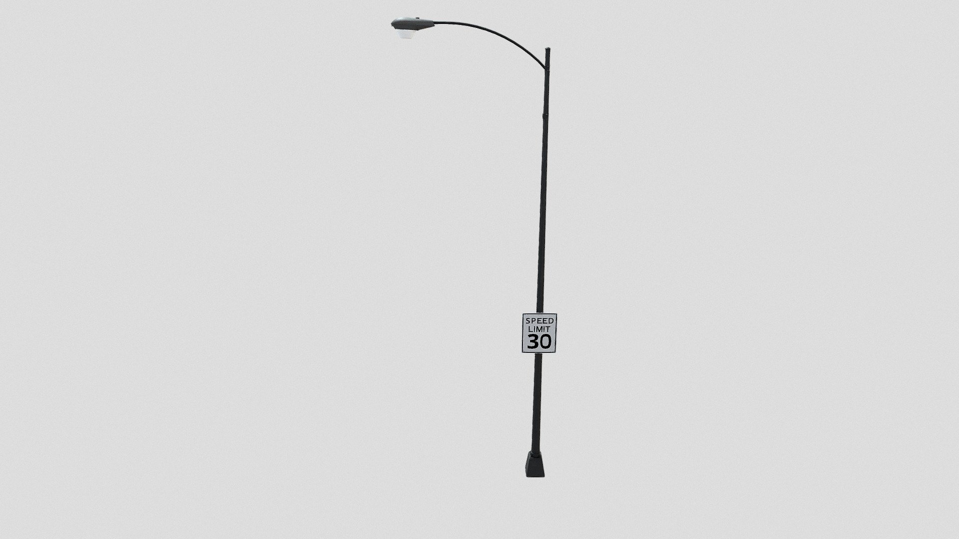 Chicago IL Streetlight 2 - Download Free 3D model by Streetlights & ETC ...