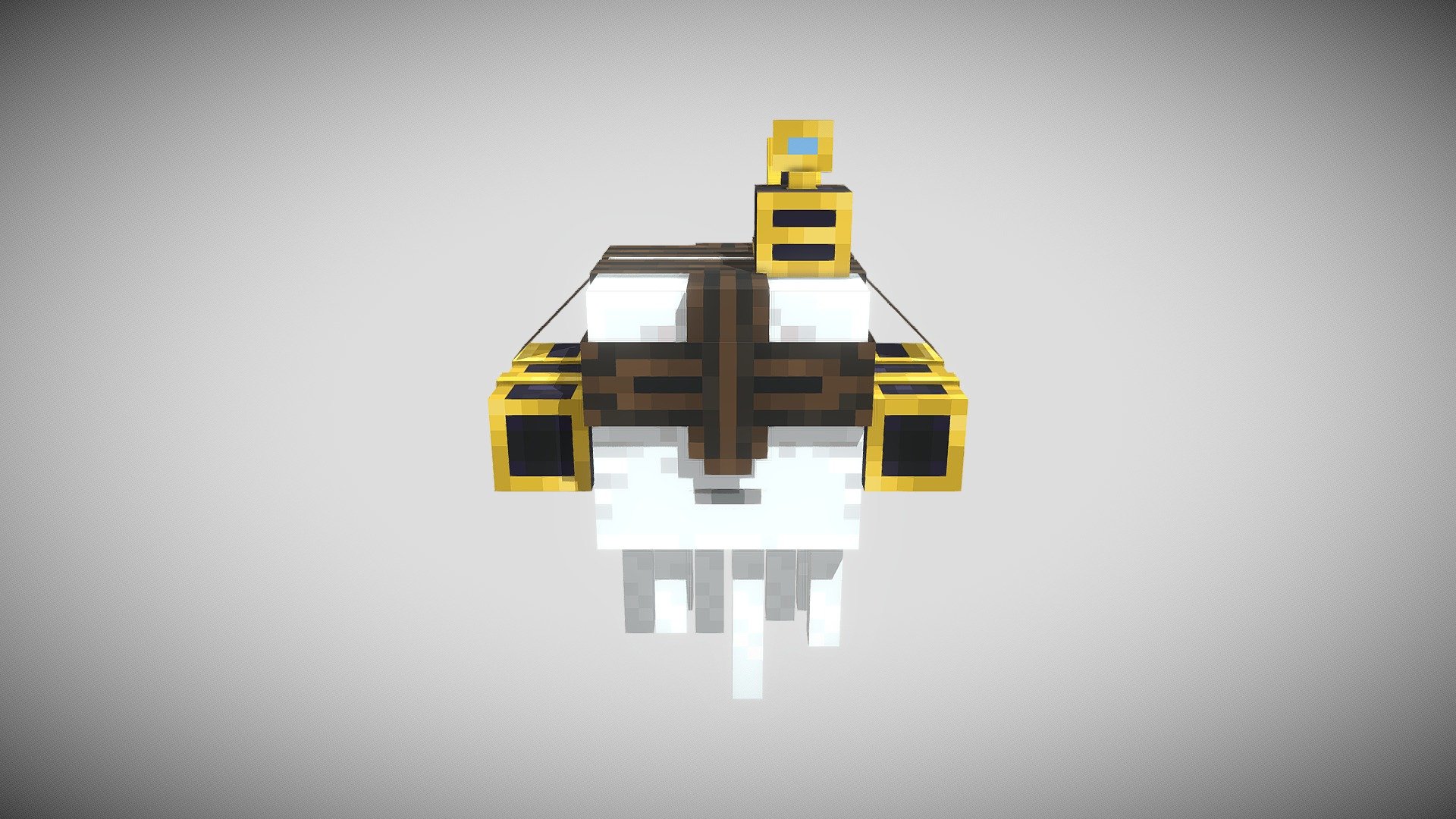 Minecraft - Mounted Ghast - 3D model by LyraLies [fdf1c9f] - Sketchfab