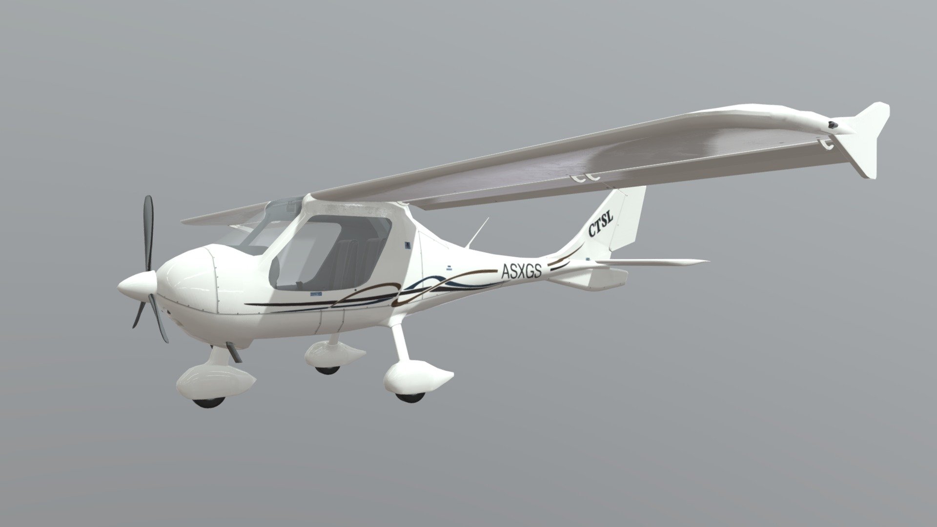 CTLS Airplane - 3D model by 孙嘉谡 (@sunjiasu) [fdf2088] - Sketchfab