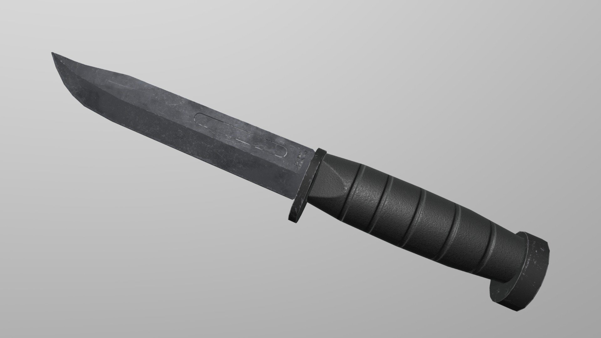 Knife_one - 3D model by POLARO1D [fdf2b60] - Sketchfab
