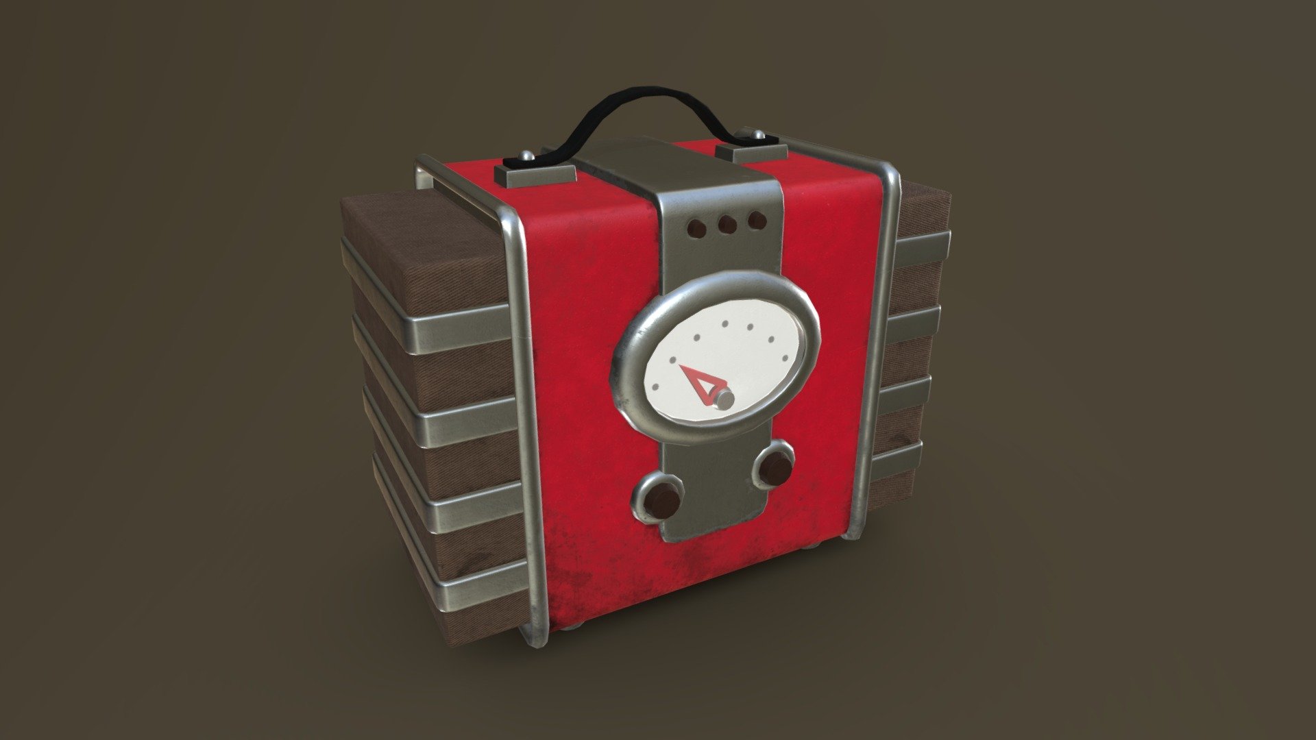 RADIO - 3D model by SharheX (@mspoxir) [fdf2beb] - Sketchfab