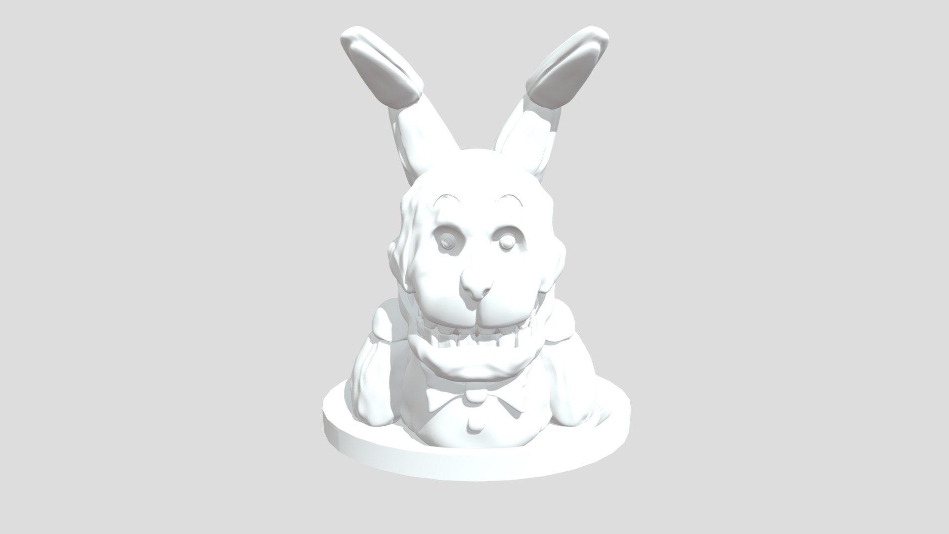 Fazbear Frights - Springtrap Half-Statue - Download Free 3D model by ...