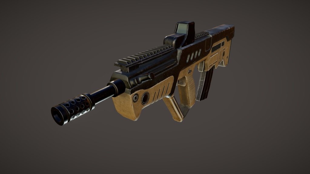 Tavor 2 - 3D model by robindao [fdf4095] - Sketchfab