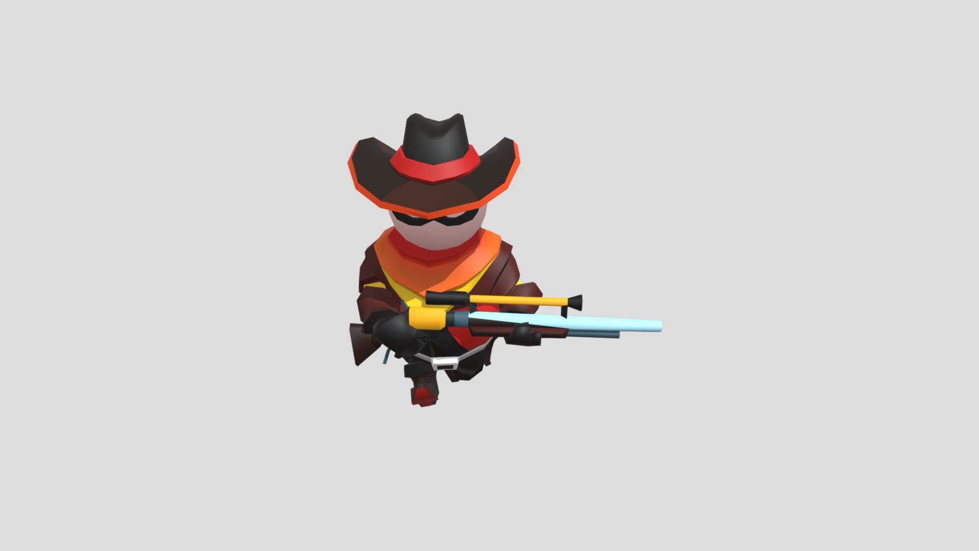 bandit_02_run - 3D model by CC (@ccsf) [fdf5576] - Sketchfab