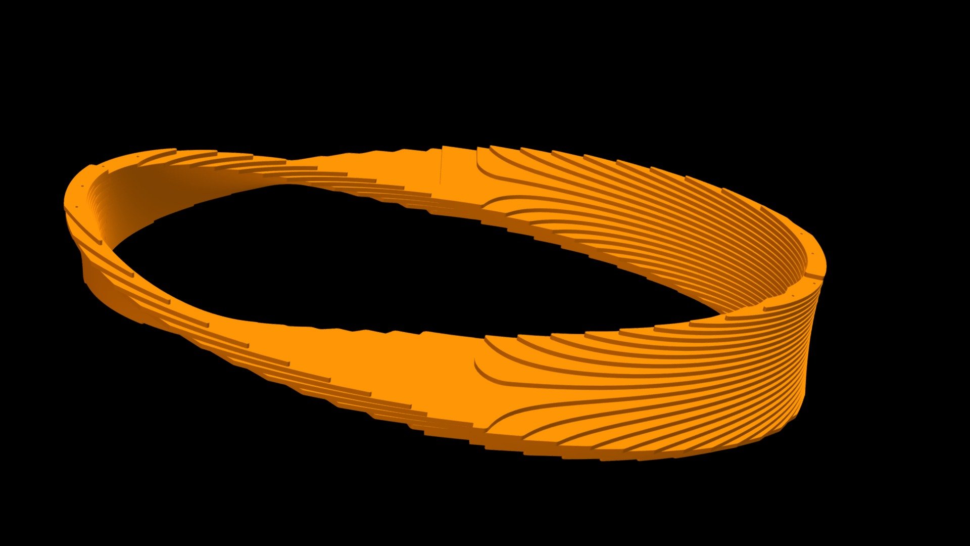 Mobius Strip - 3D model by tetw [fdf6246] - Sketchfab