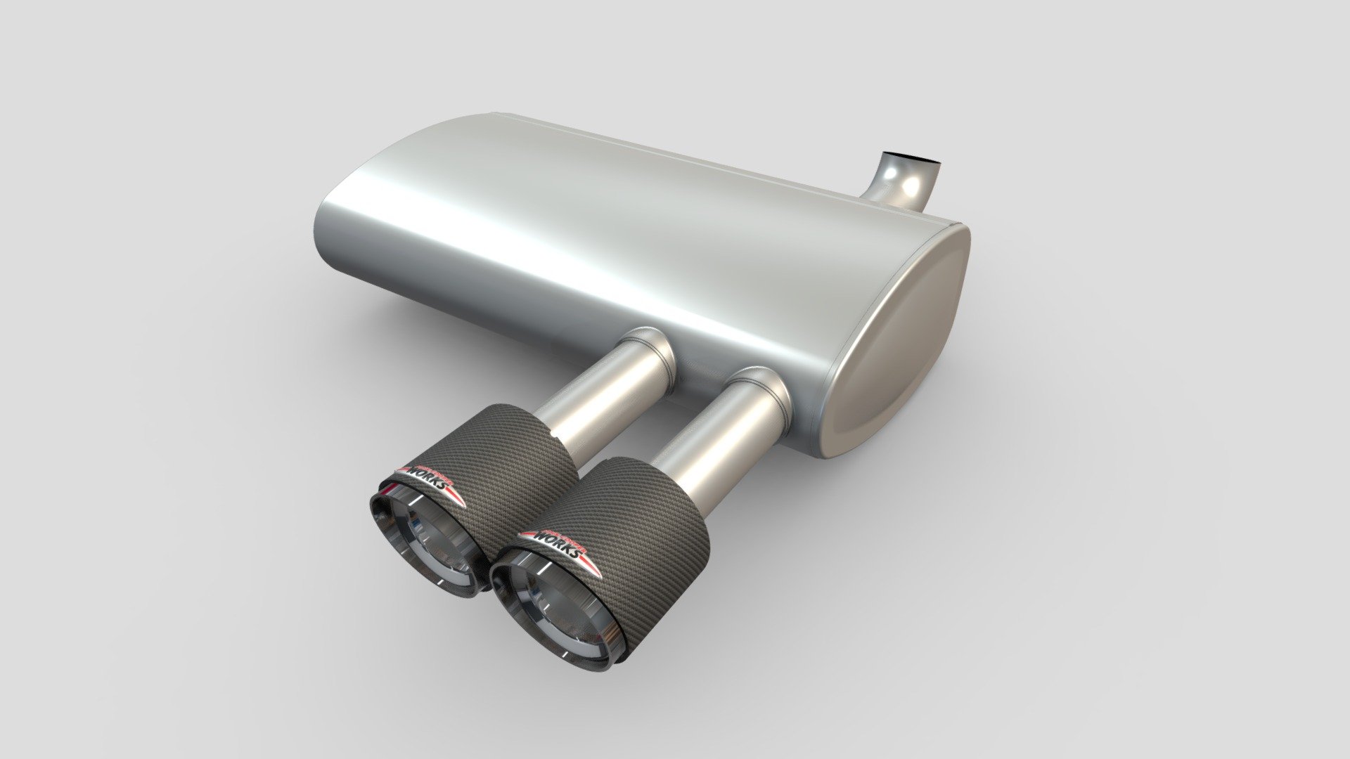 Mini Cooper JCW: JCW Pro Exhaust - 2024 - 3D model by James Marro ...