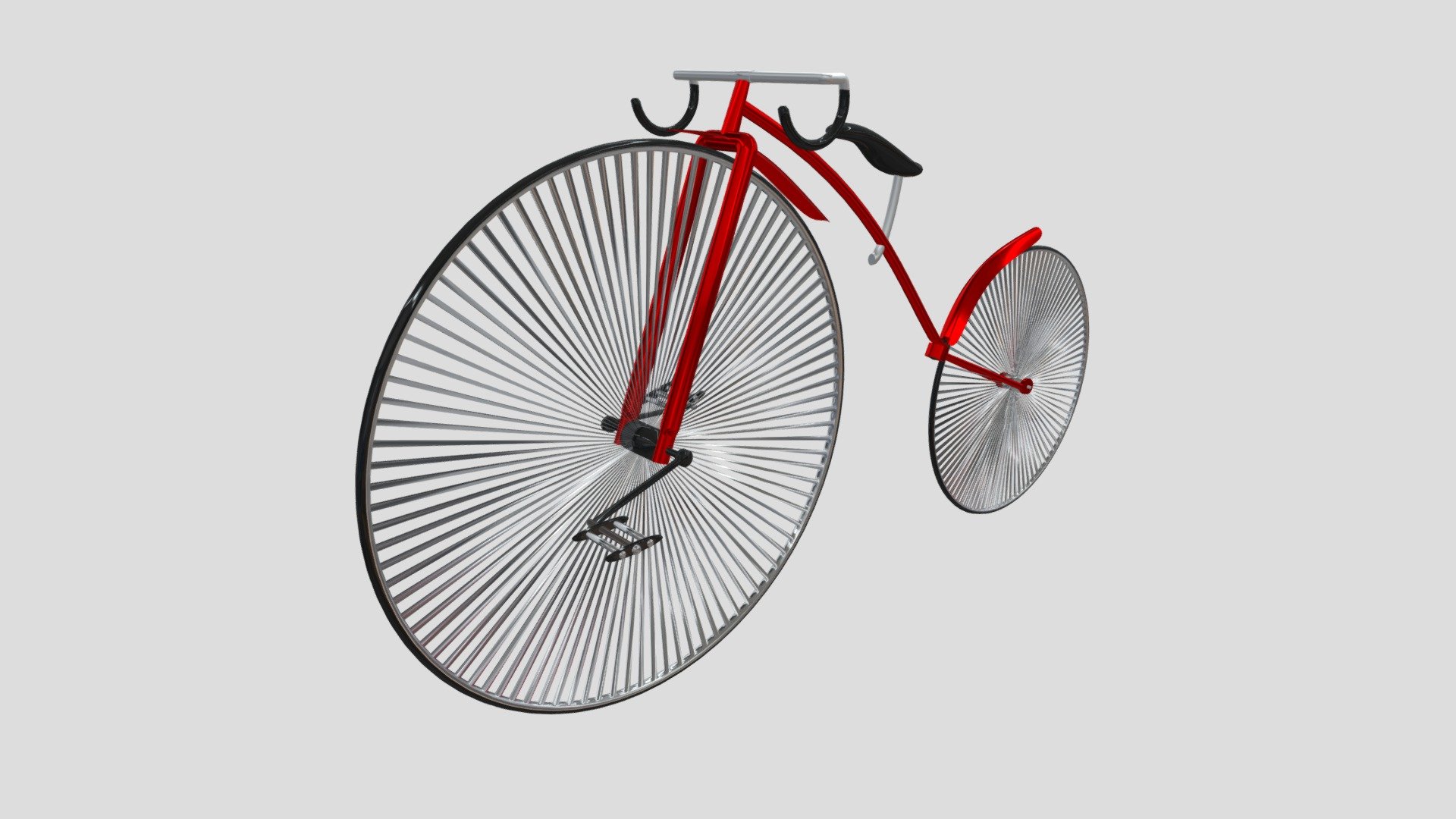 vintage cycle - Download Free 3D model by sankalp_dohre [fdf76ef ...