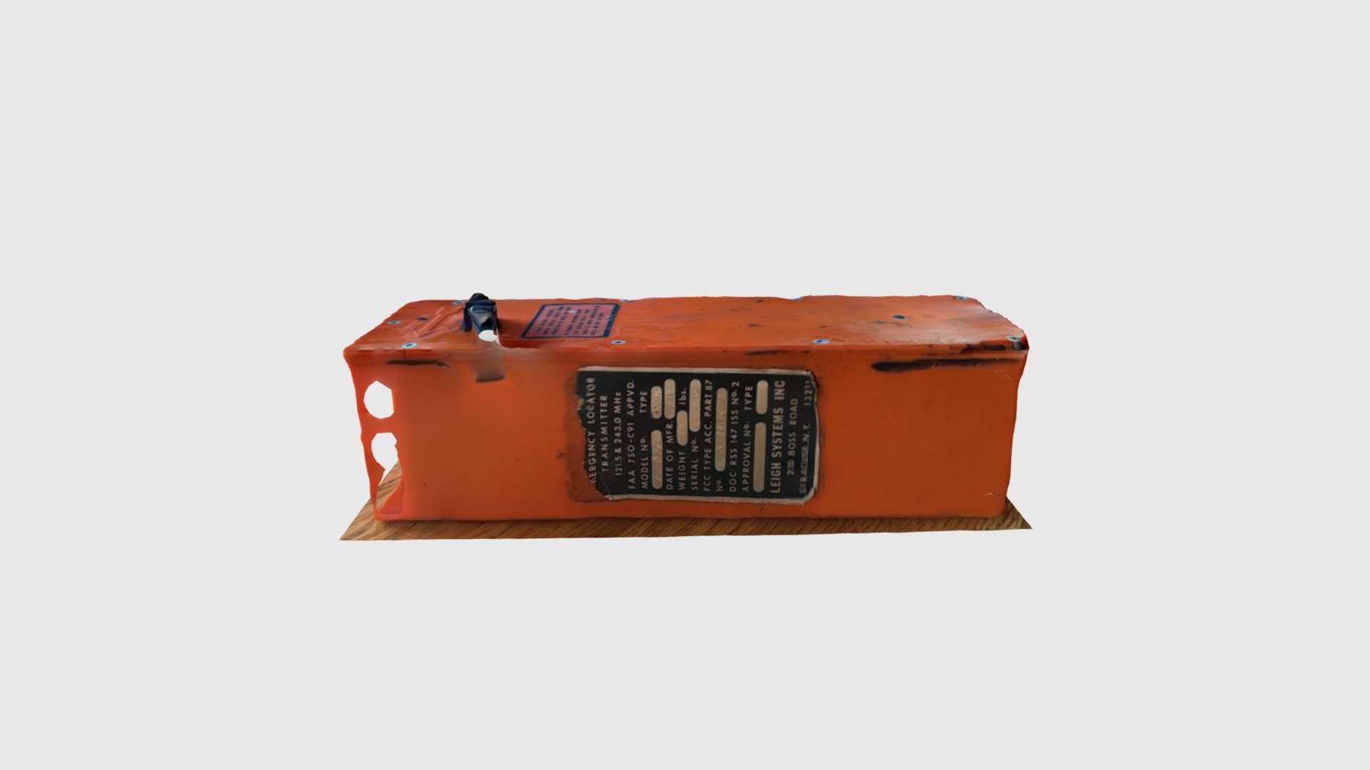 Emergency Locator Transmiter ELT 7u-2-175 Leigh - Download Free 3D ...