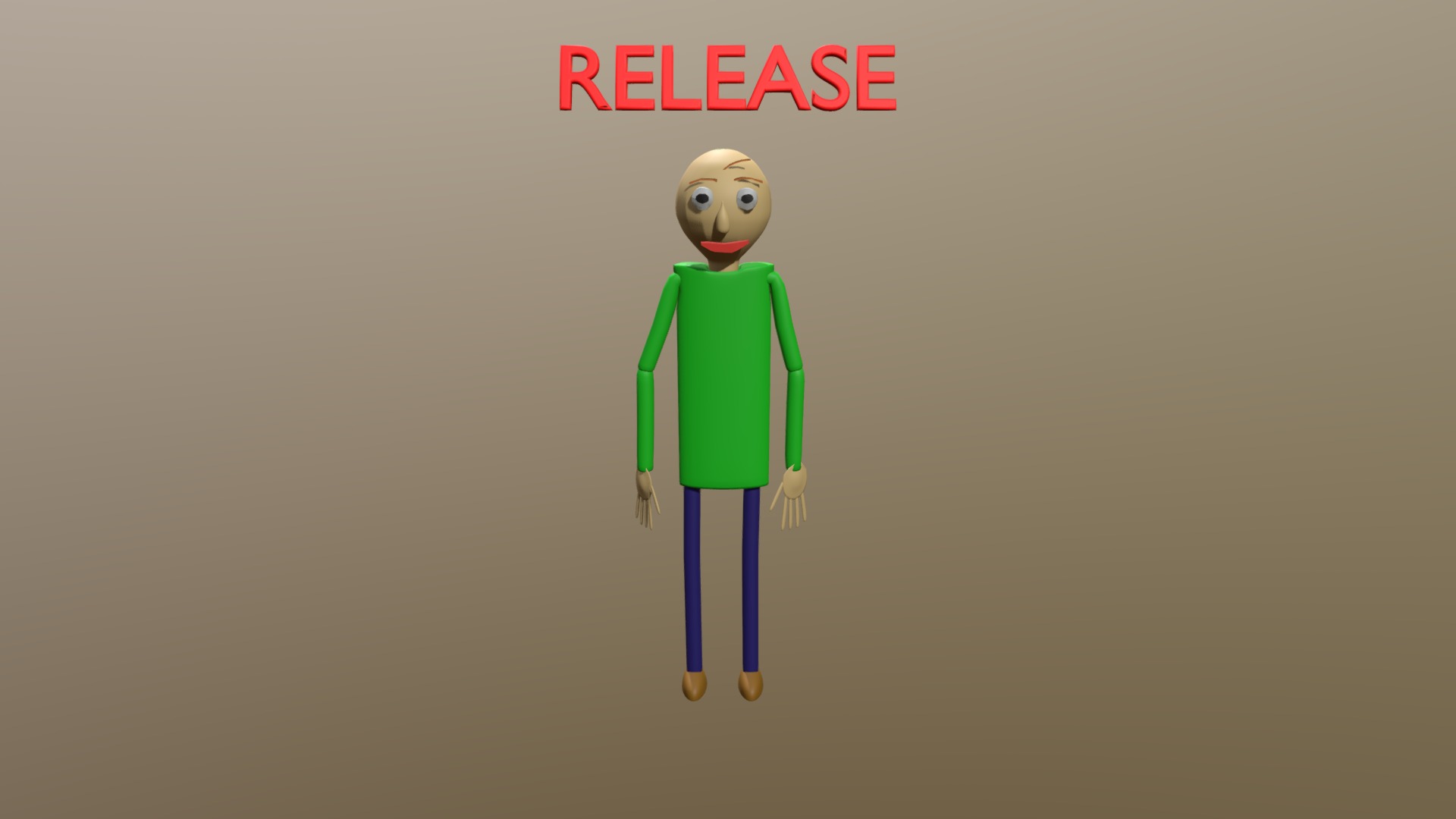 Baldi Final Version - Download Free 3D model by bendygames2018 [fdf8cbc ...