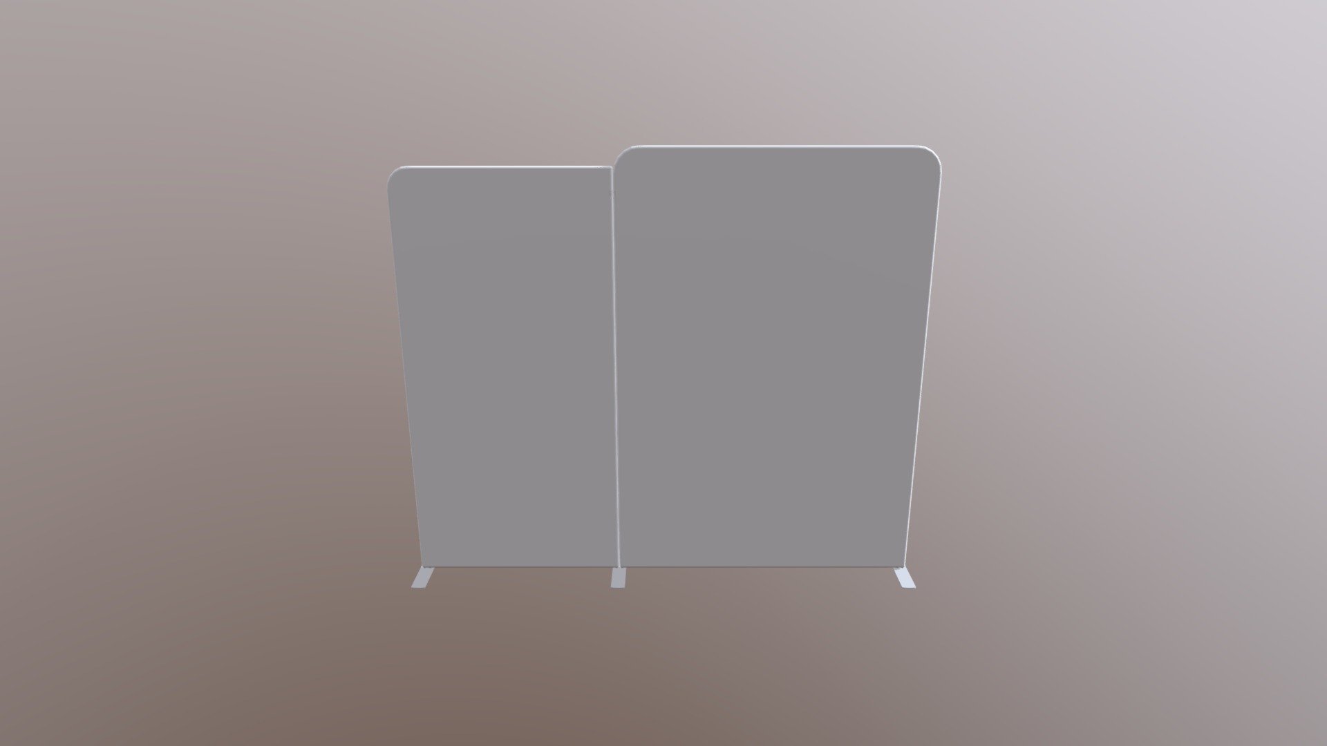 10ft Modulate Fabric Backwall w/ Magnetic Kit 08 - Download Free 3D model by xyzDisplays ...