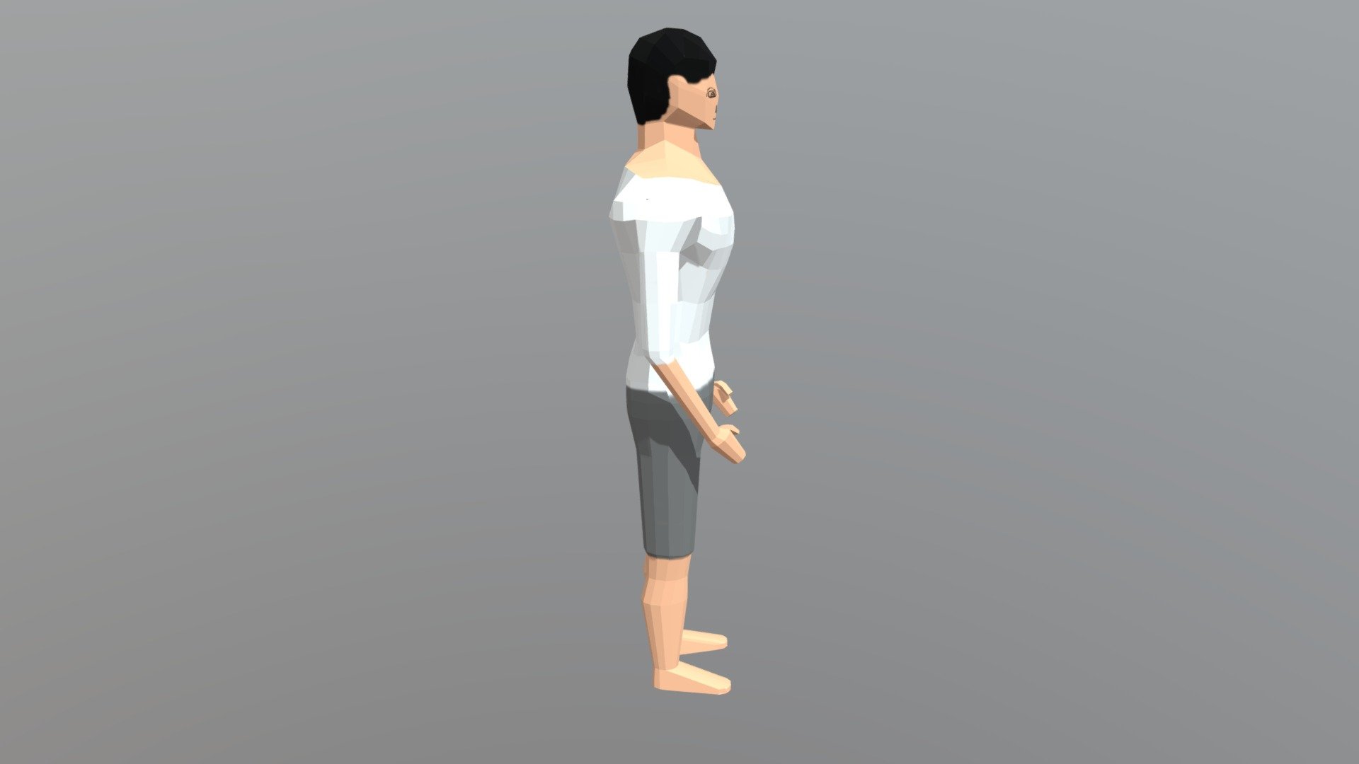 man - 3D model by LeonZhou [fdfa5a6] - Sketchfab