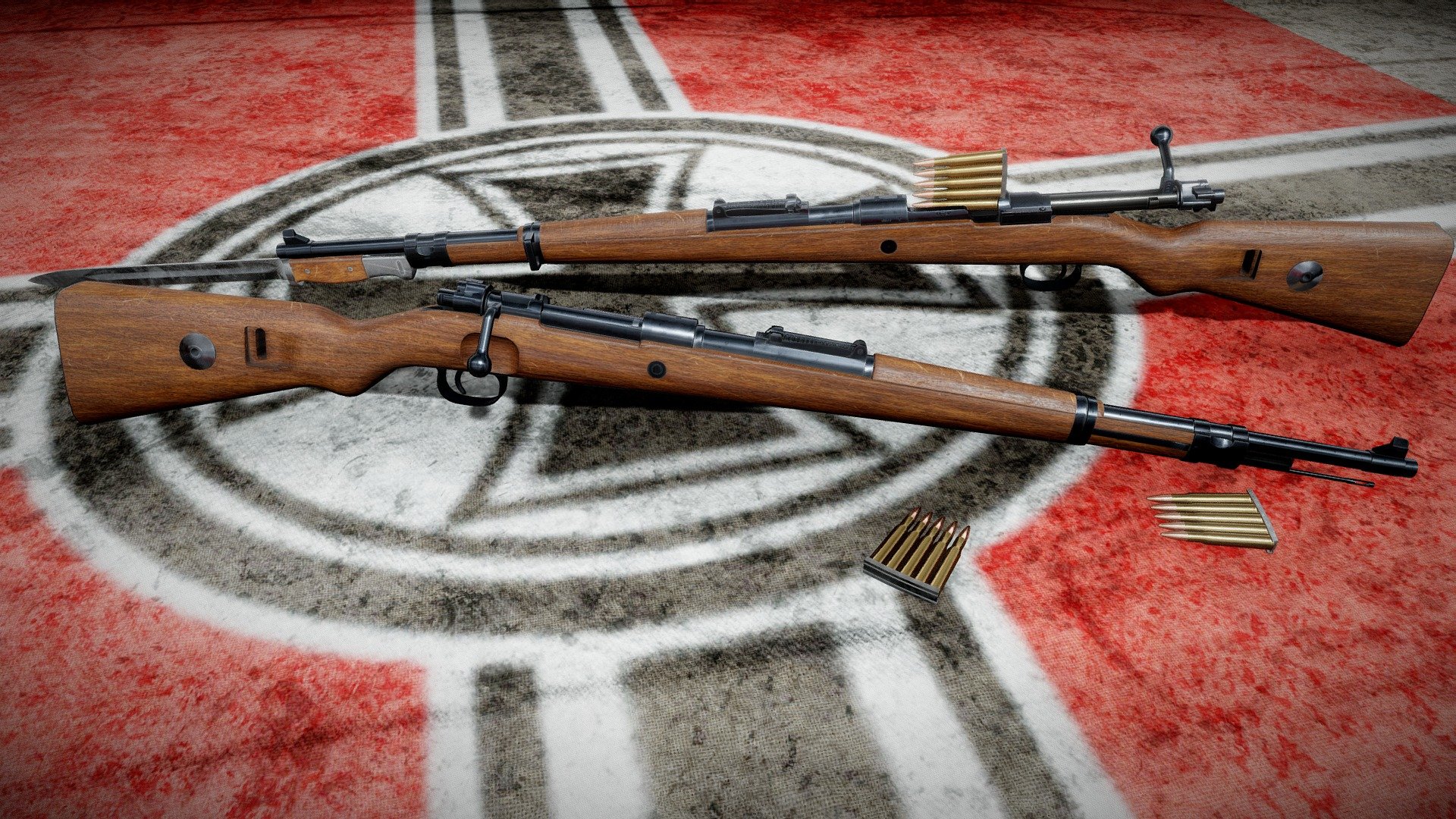 Kar 98k (prewar) - 3D model by Petr.Tlach [fdfac24] - Sketchfab