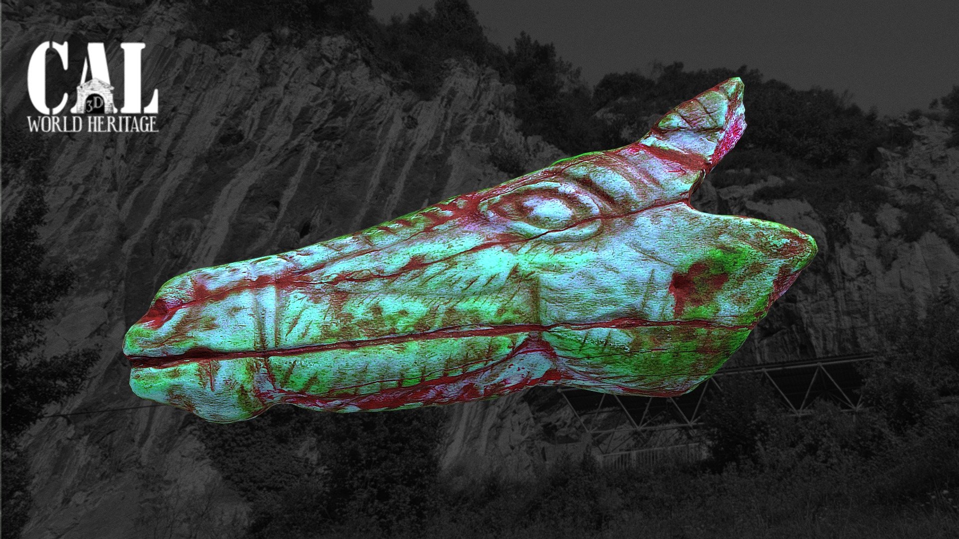 Caballin de la Viña - Texturized with D Stretch - 3D model by luiscoya ...