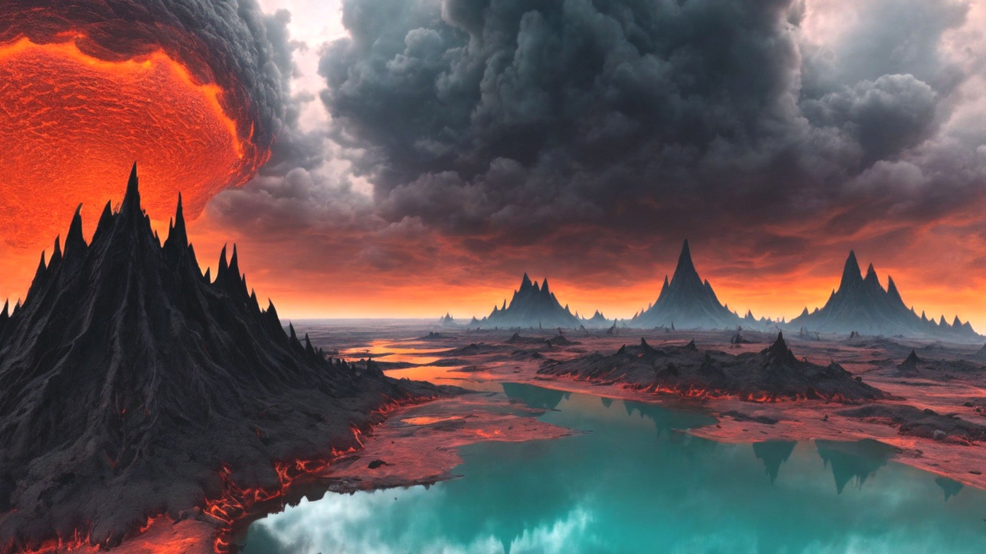HDRI Lava Land Panorama F - Buy Royalty Free 3D model by Ionut81 ...