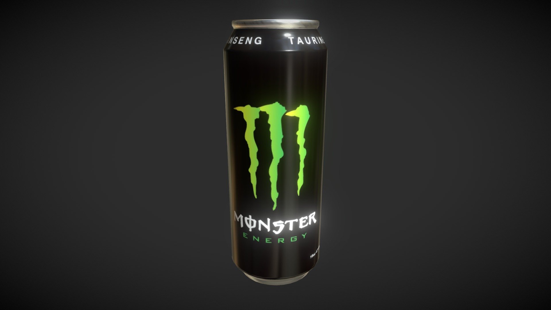 Monster Can - 3D model by whysofrail [fdfc302] - Sketchfab