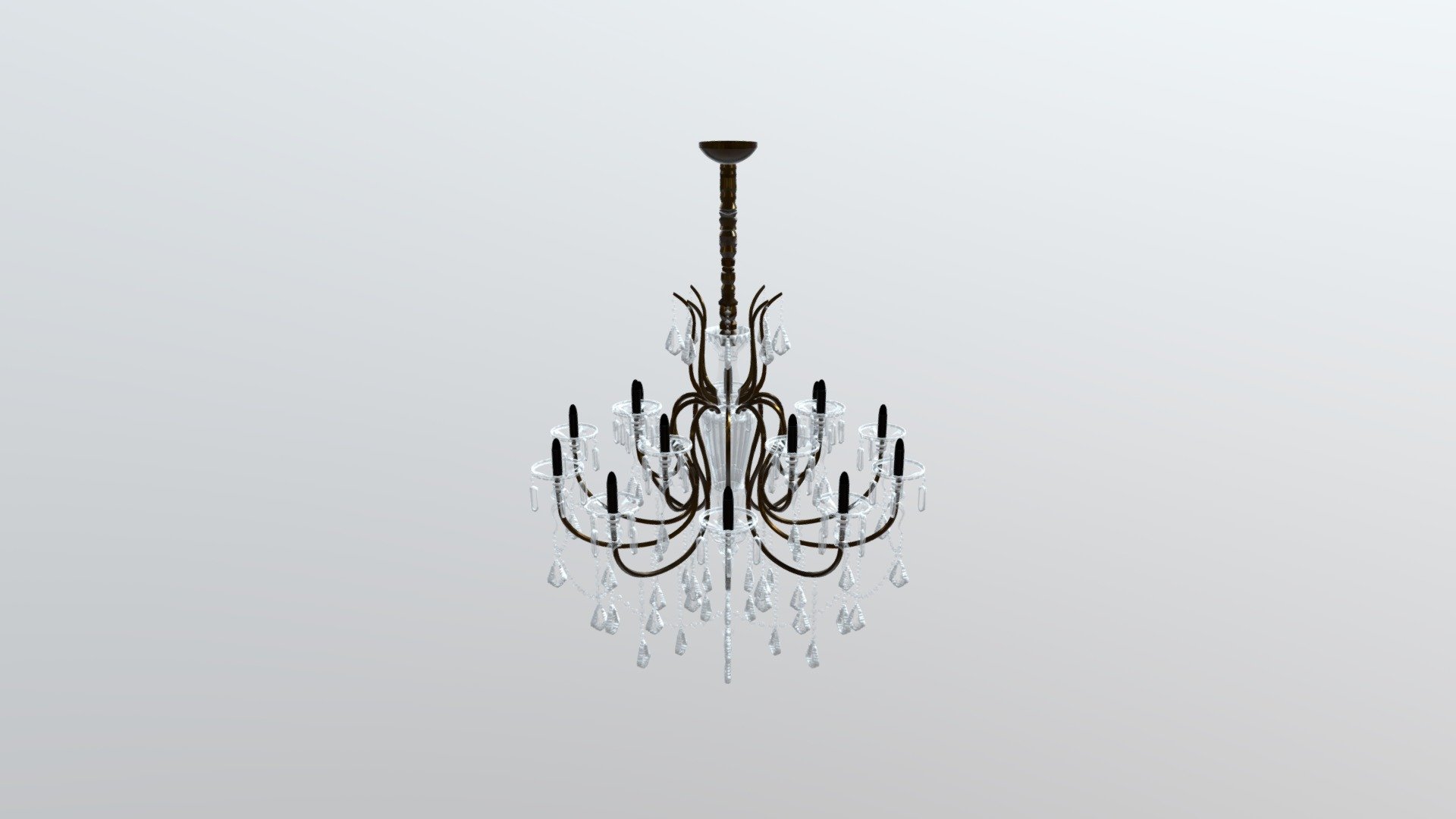crystal lamp - 3D model by gangyirao [fdfd3de] - Sketchfab