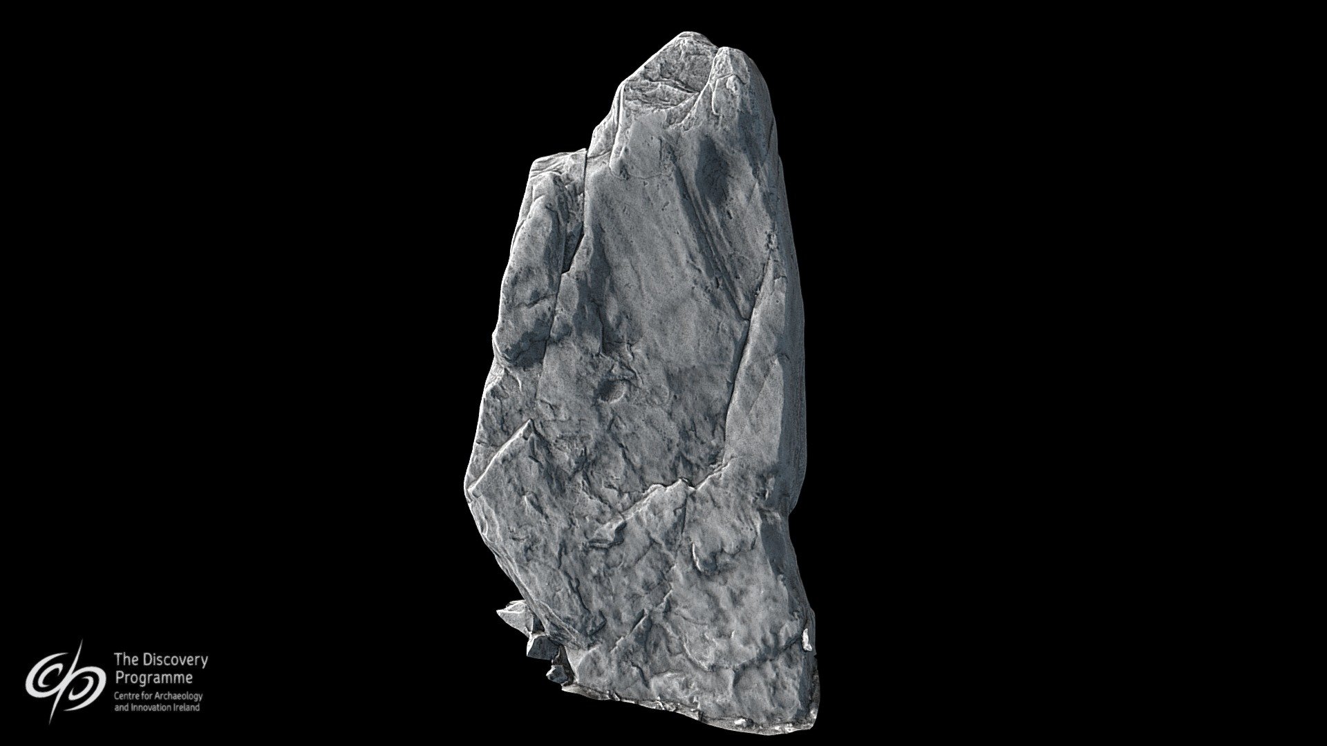 Orthostat T1.6, Dowth Hall Passage Tomb (PBR) - 3D model by The ...