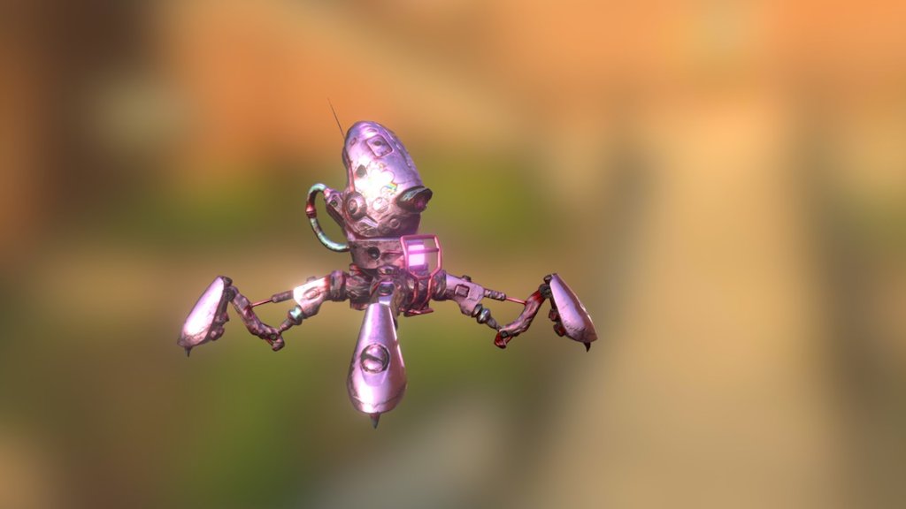 Happy Rainbow Bot of Friendship - 3D model by YanhS [fe01586] - Sketchfab